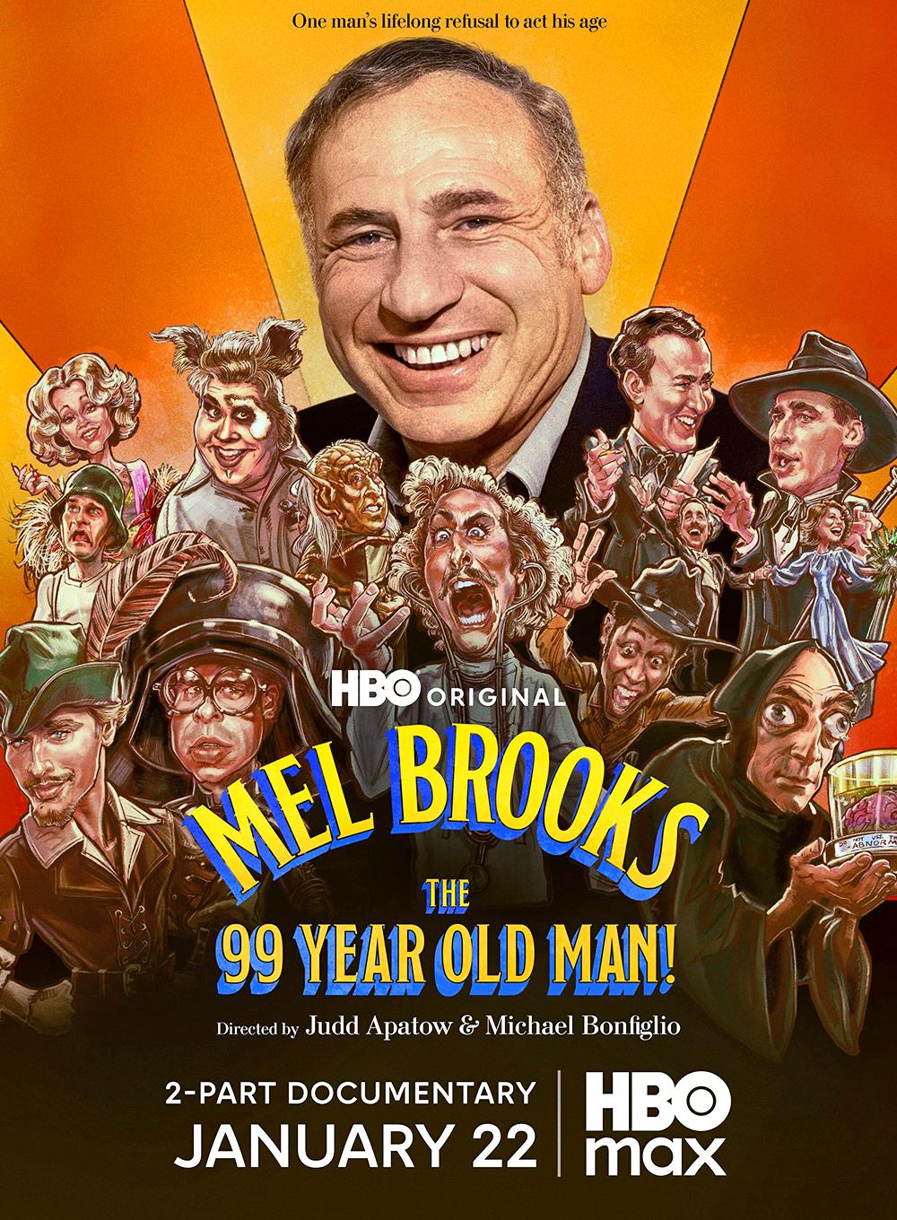 Mel Brooks: The 99 Year Old Man Review – 2 Parts – An Incredible Look ...